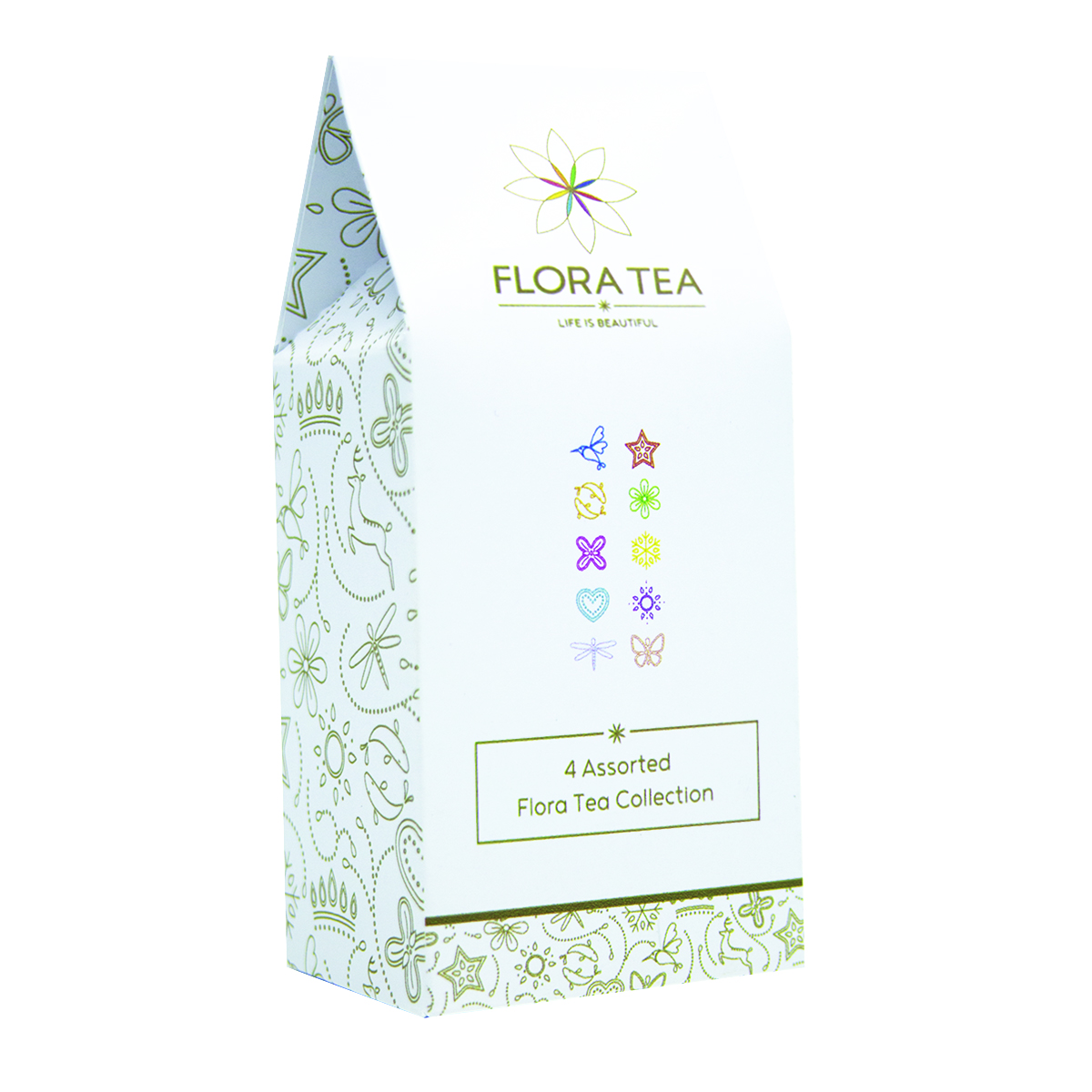 Presentation Gift Box (Contains 10 Assorted teas) | Flora Tea Trade Orders